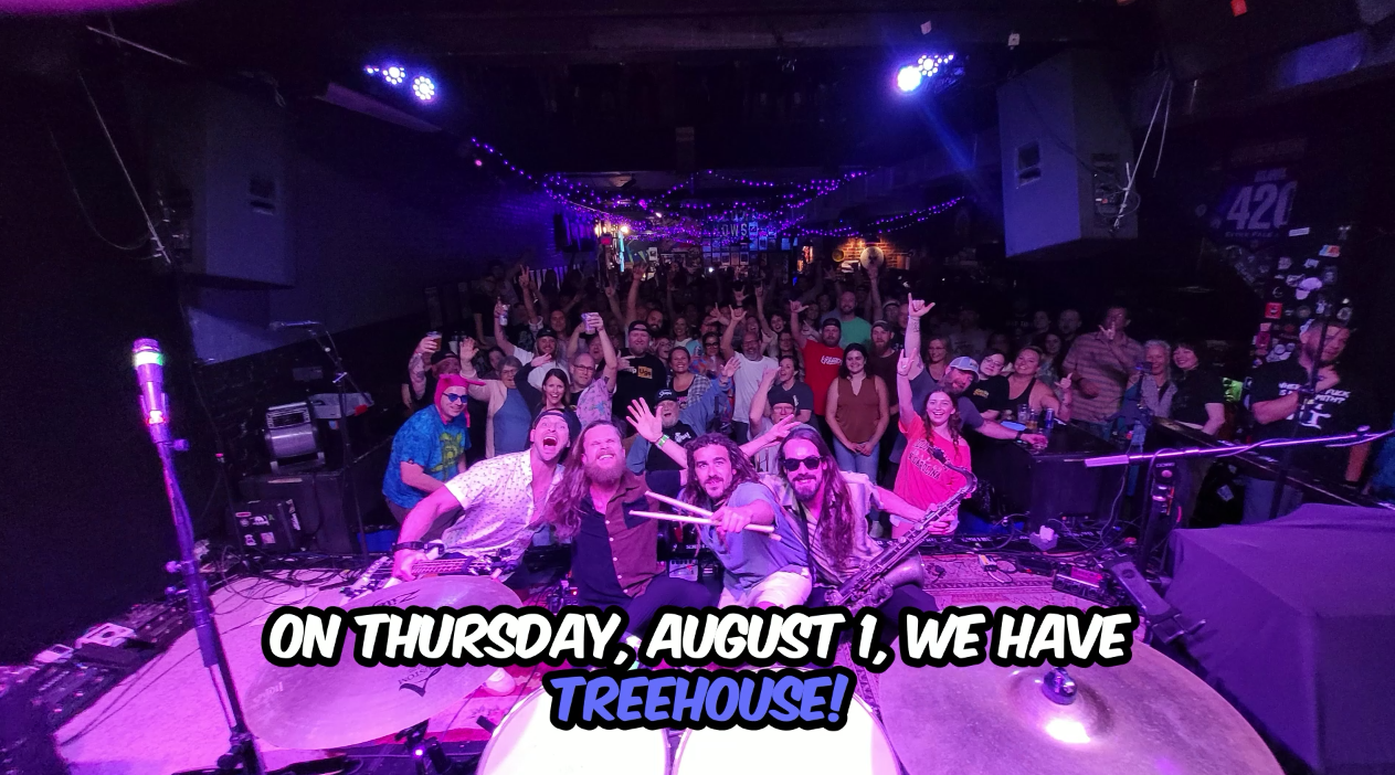 #CrowdVibes July 29: Treehouse! and Bumpin Uglies from The Pour House ...